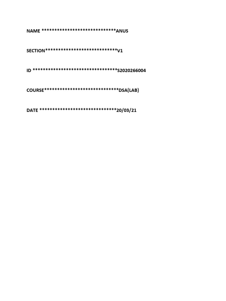 DLD Lab (Tasks) | PDF