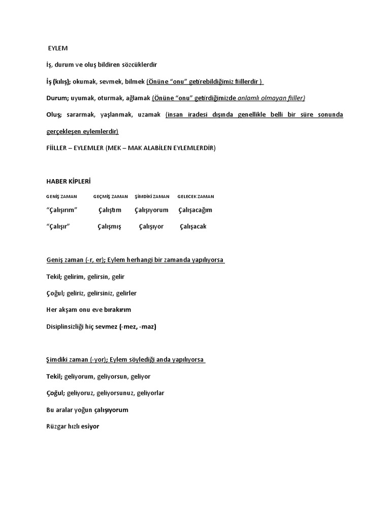 EYLEM | PDF