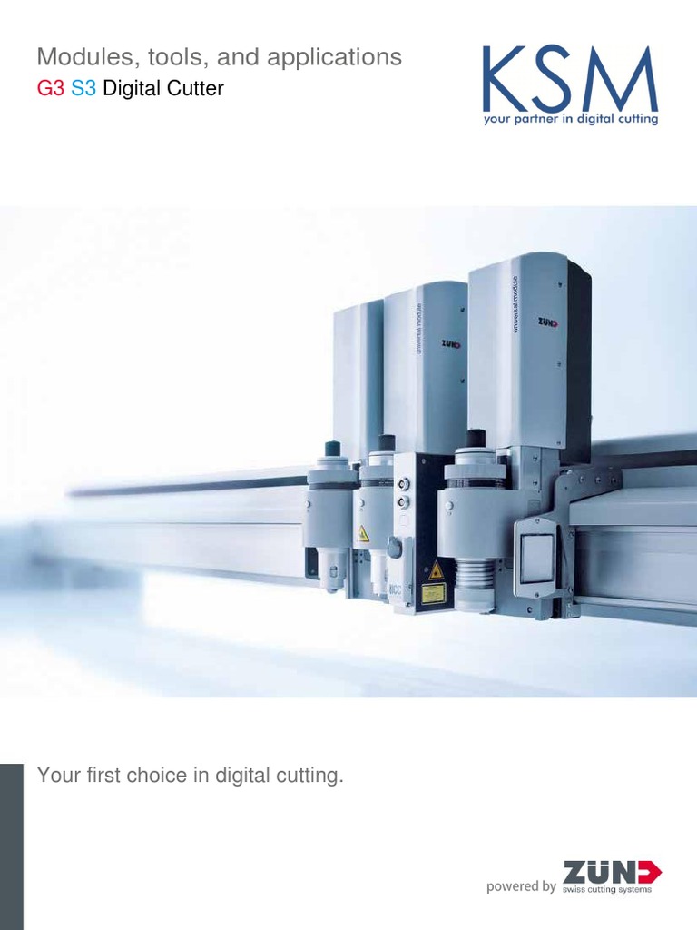 Modules, Tools, Aplications ZUND G3, S3 and L3 | PDF | Paperboard ...