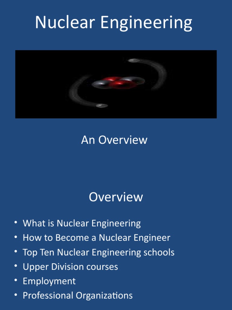 Nuclear Engineering | PDF