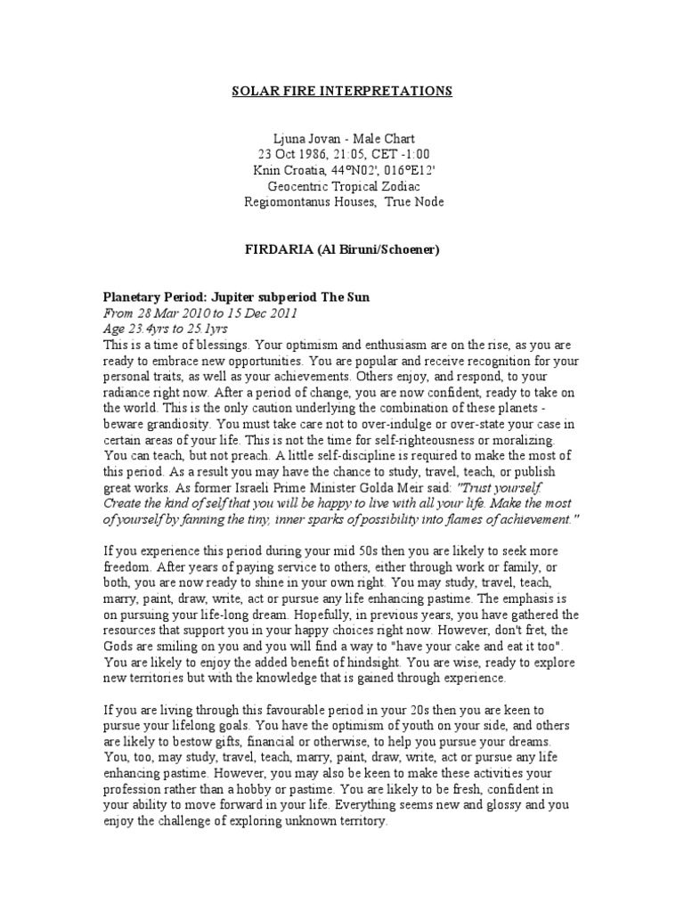 Firdaria | PDF | Outer Space | Astronomy