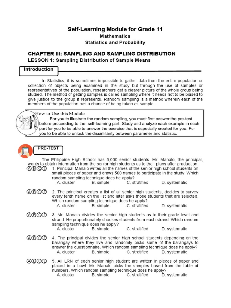 Understanding Sampling Distributions | PDF | Sampling (Statistics ...