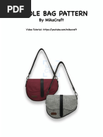 The Hattie Crossbody Bag - Free Pattern and Tutorial by Miko Craft | PDF
