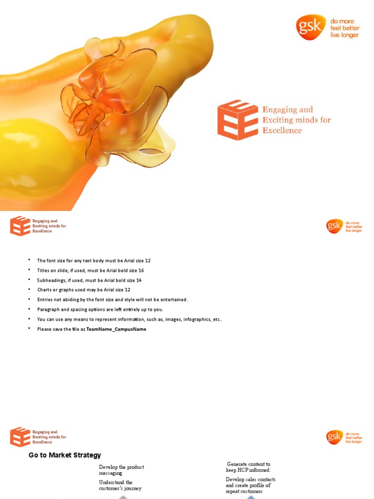 GSK Case Submission Template | PDF | Sales | Microeconomics