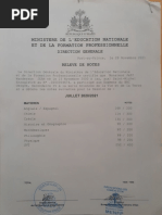Formulaire de déclaration des élèves | PDF