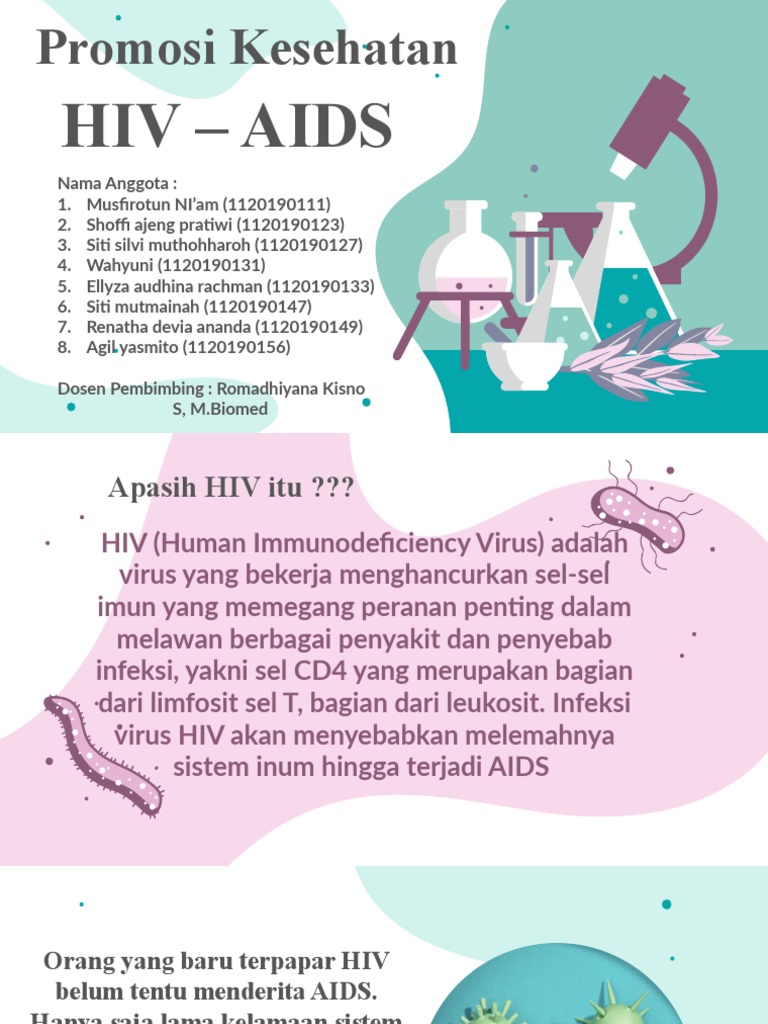 Promosi Kesehatan HIV | PDF