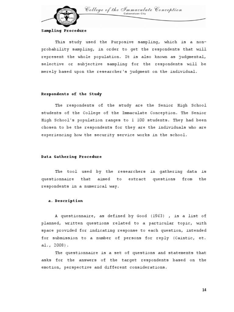 12chapter 4 | PDF | Questionnaire | Sampling (Statistics)