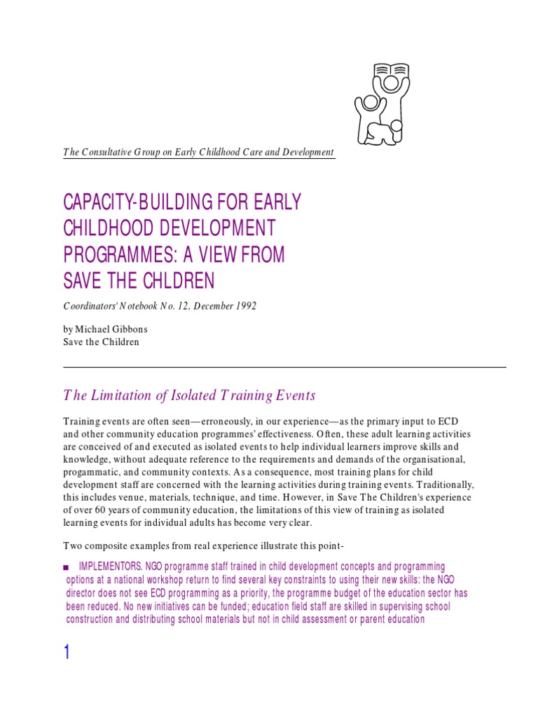 Early Childhood Development | PDF
