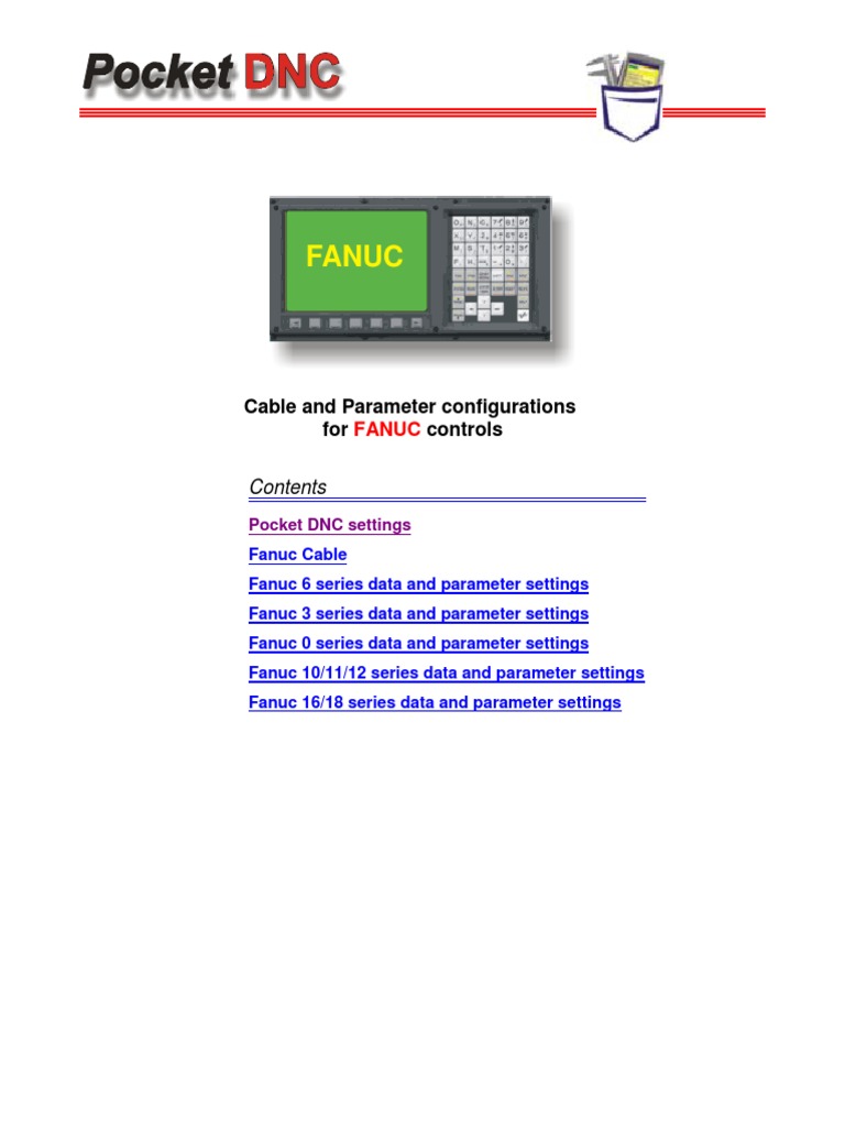 Fanuc Settings DNC | PDF | Input/Output | Manufactured Goods