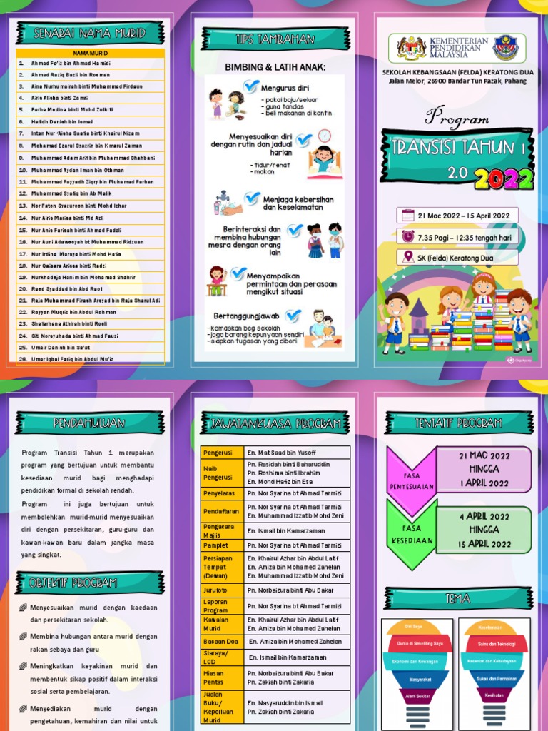 Buku Program Transisi Tahun 1 2.0 2022 | PDF
