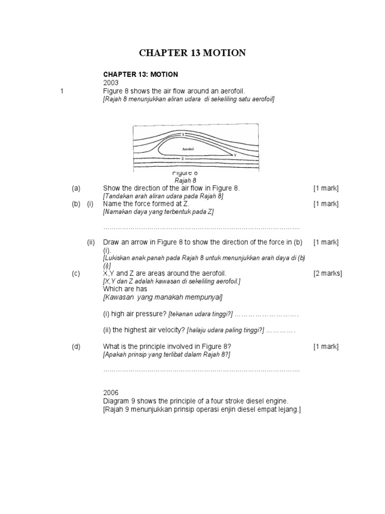 Chapter 13 Motion | PDF