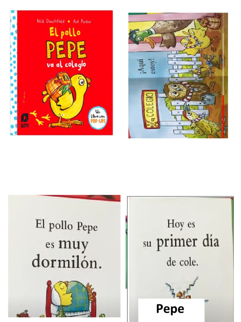 El Pollo Pepe Va Al Colegio | PDF