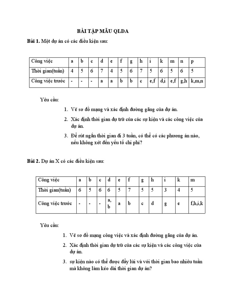BT QLDA G I SV | PDF