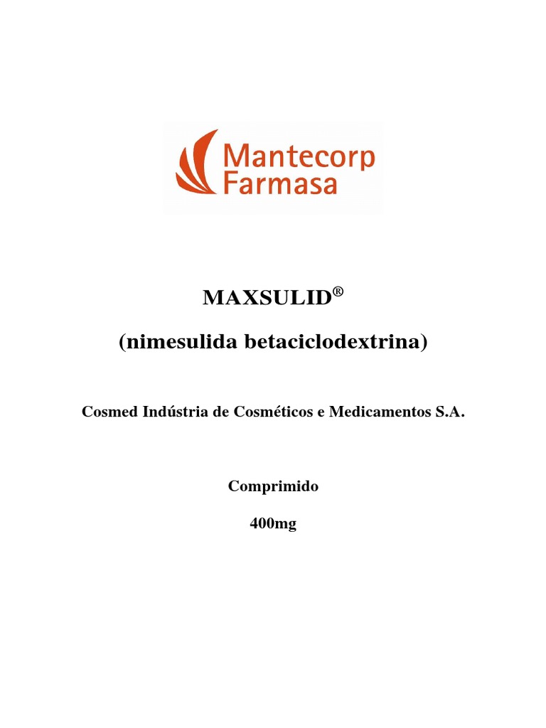 Maxsulid Farmasa | PDF | Gravidez | Amamentação