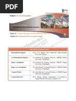 Leiper's Tourism System Explained | PDF | Tourism | System