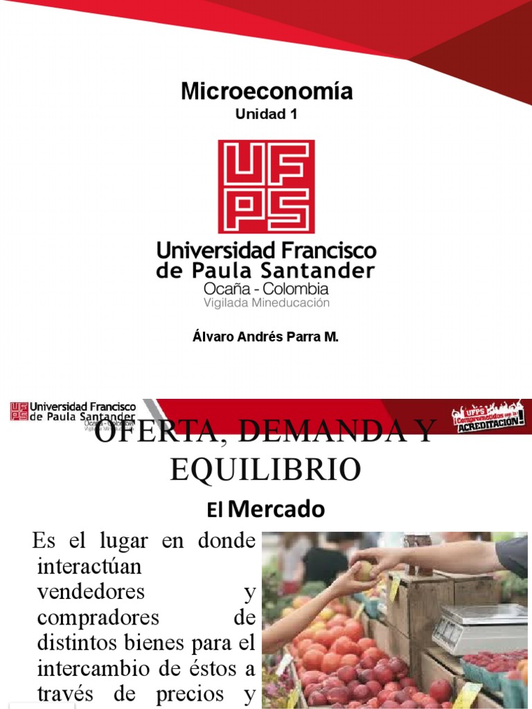 Oferta, Demanda y Equilibrio en Mercados | PDF | Oferta (economía ...