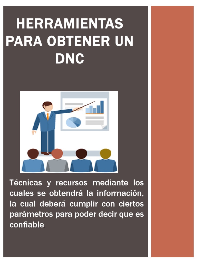 Herramientas para Realizar El DNC | PDF