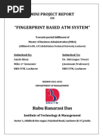 Mini Project Mba 1ST Semester | PDF | Business | Communication