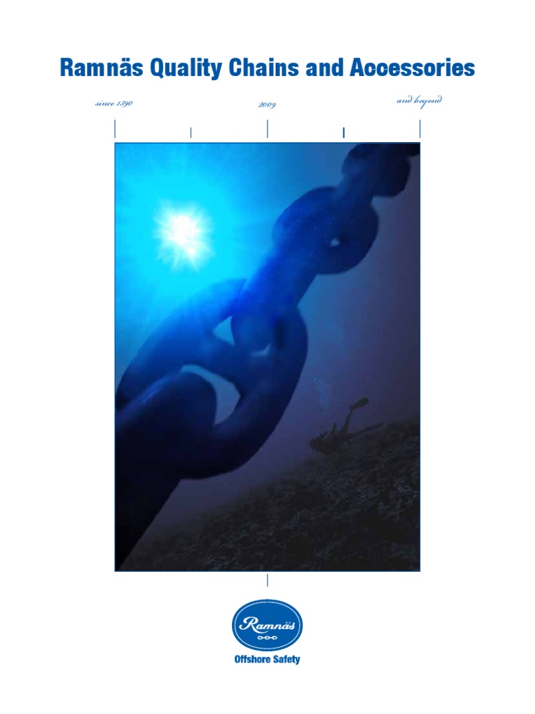 Ramnäs Quality Chains and Accessories | PDF | Fatigue (Material) | Steel
