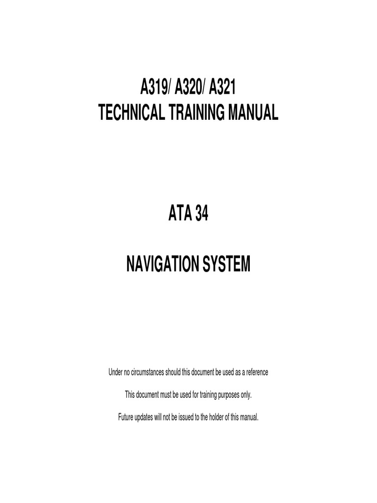 Ata 34 Navigation System | PDF | Transponder (Aeronautics) | Aircraft