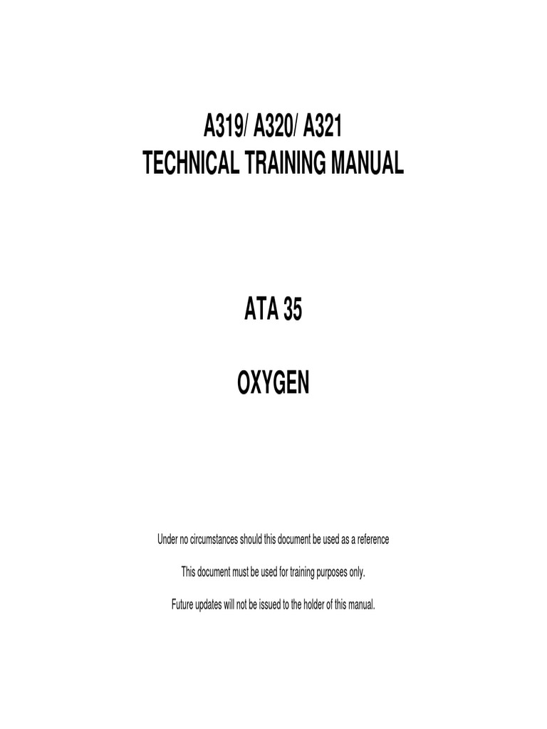 A319/ A320/ A321 Technical Training Manual | PDF | Valve | Equipment