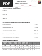 15 Representación Gráfica de Números Decimales | PDF