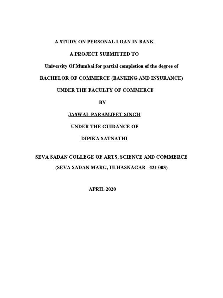 Param Black Book | PDF | Loans | Credit