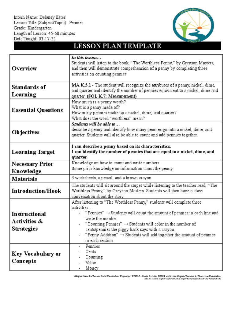 Penny Lesson 03-17-22 | PDF