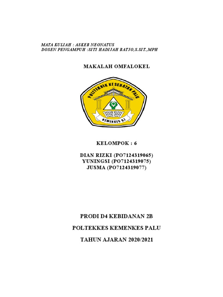 Makalah Omfalokel | PDF