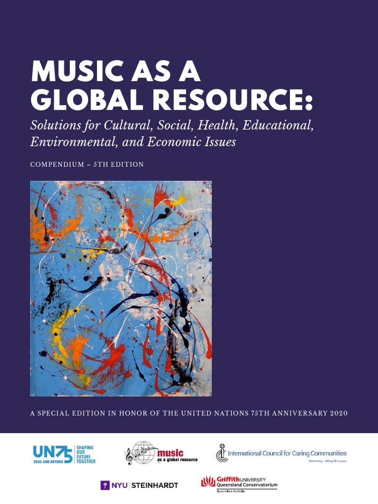 Music As A Global Resource 2020 Compendium | PDF | Sustainability ...