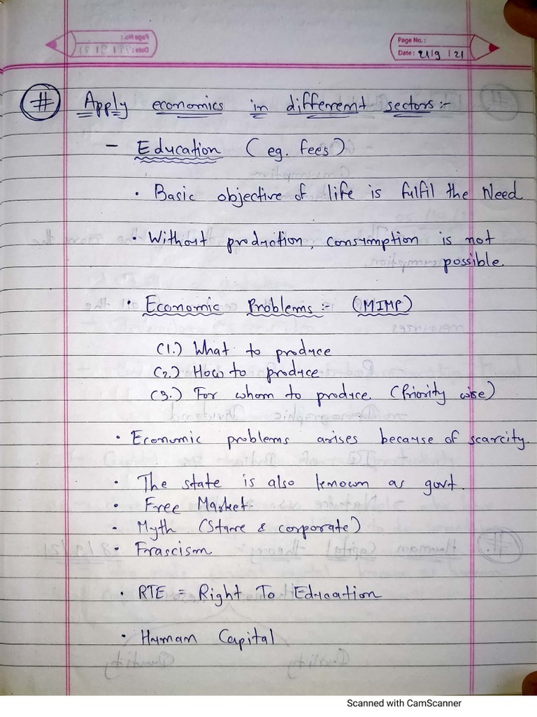 Economics of Human Resource | PDF