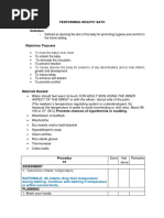 Procedure in Placing Patient A Trochanter Roll | PDF | Hip | Anatomical ...
