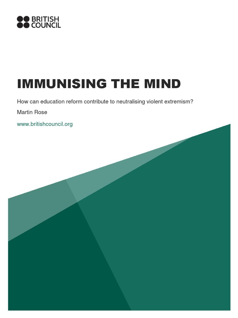 Immunising The Mind Working Paper | PDF | Science | Jihadism
