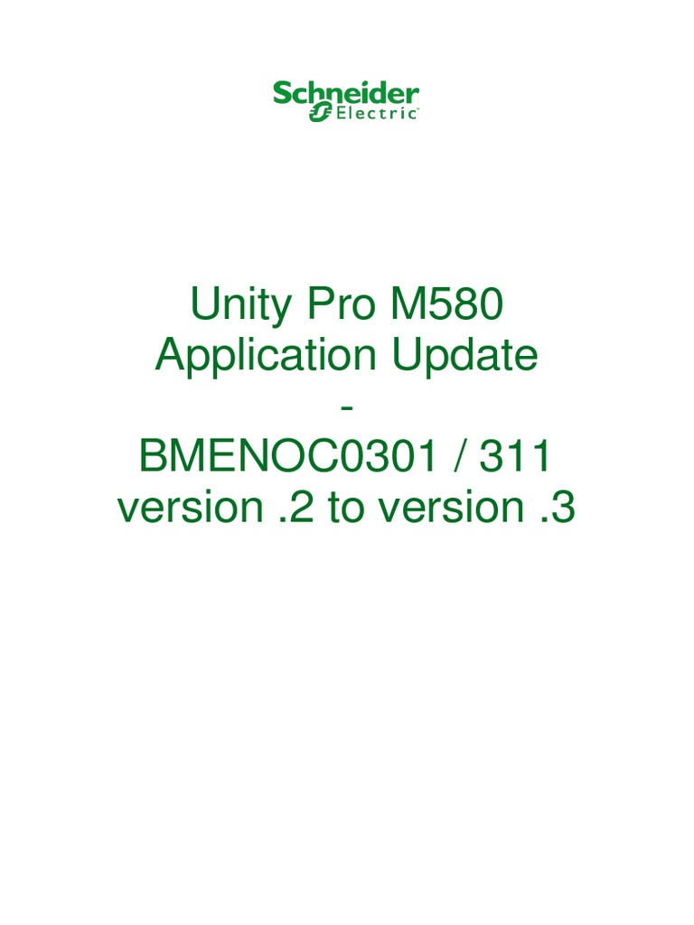 UserGuide M580 Application Update Tool | PDF | Computer Architecture ...