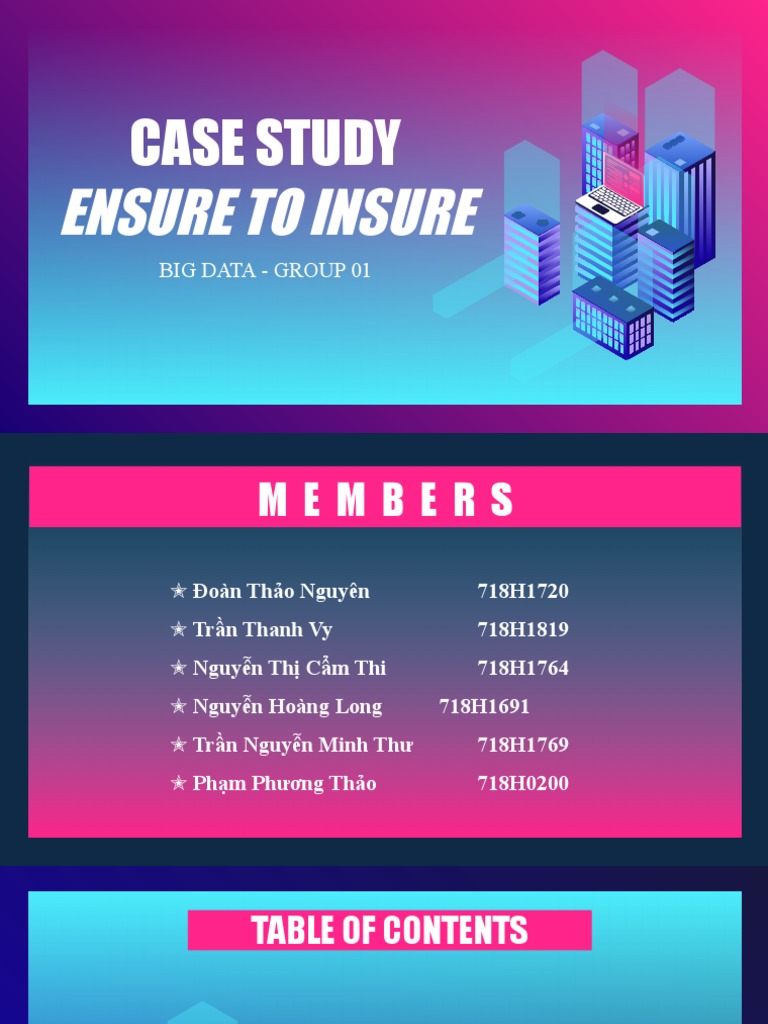 Case Study: Ensure To Insure | PDF | Big Data | Data Analysis