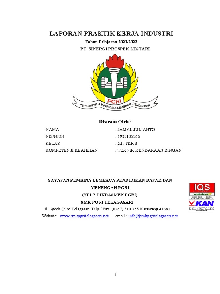 Laporan Jamal 1 | PDF