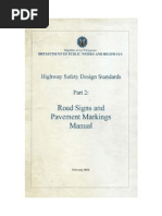 DPWH Min. Design Standard for Industry ROADS | Road | Road Surface