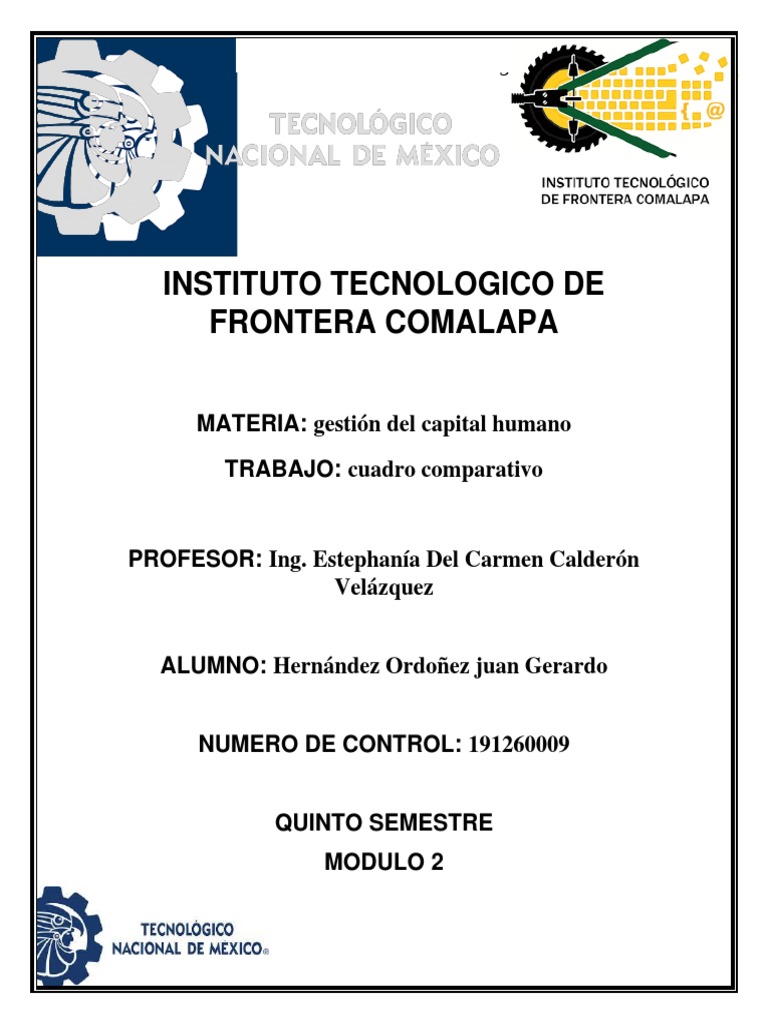 Act2-U4-Cuadro Comparativo | PDF