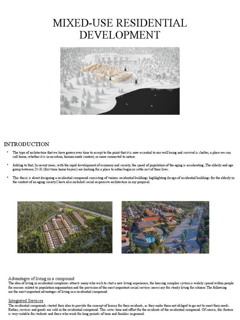 Mixed-Use Residential Development | PDF