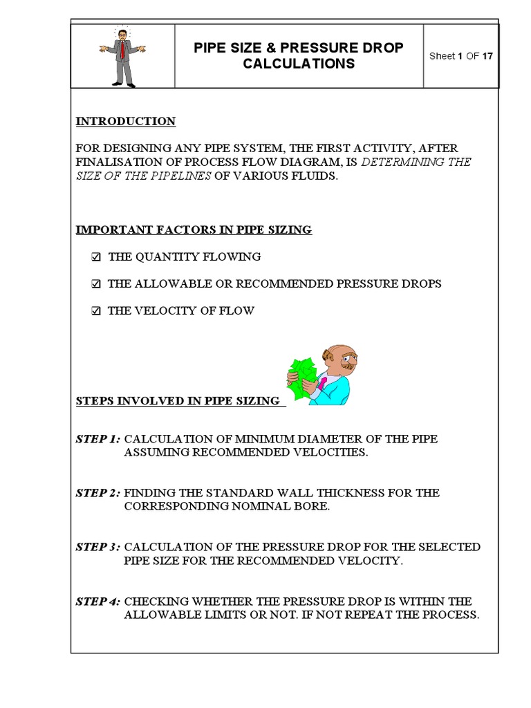 Pipe Sizing Calculation According To DIN 2413 | PDF | Pipe (Fluid Conveyance) | Fluid Dynamics