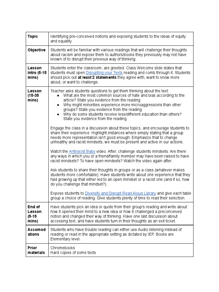 Global Citizenship Lesson Plan | PDF | Mindset | Experience