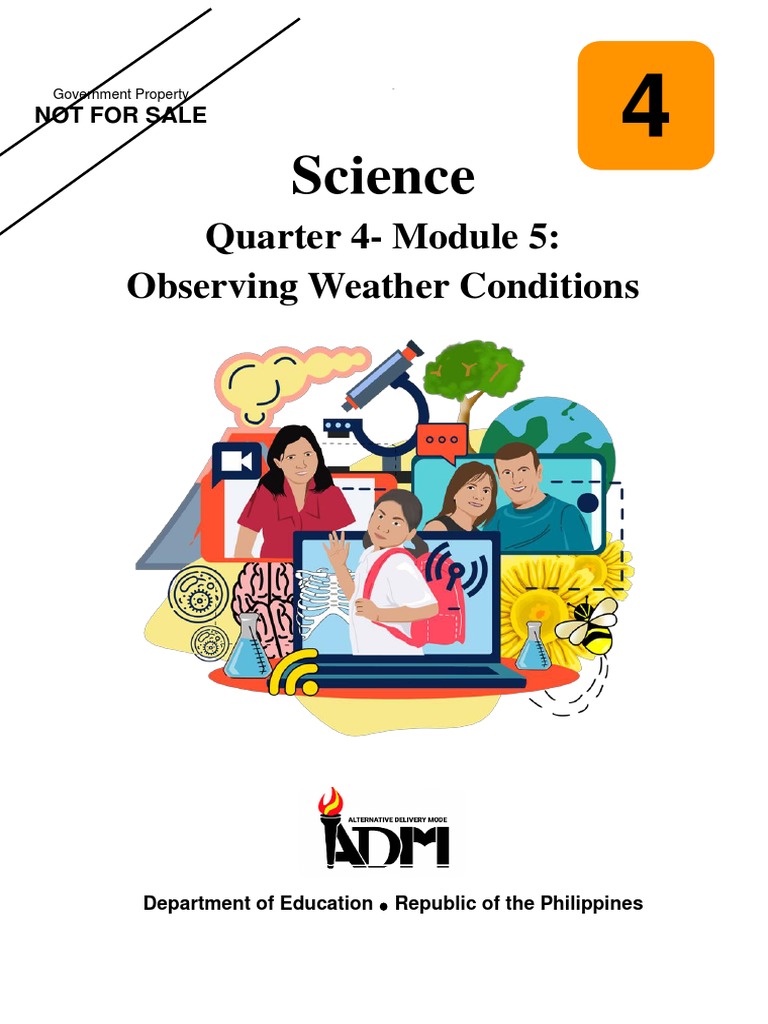 Science: Quarter 4-Module 5: Observing Weather Conditions | PDF ...
