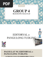 Feature Article Guide Tagalog | PDF