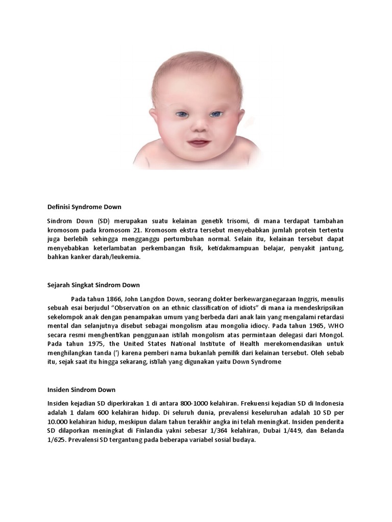 Down Syndrome | PDF