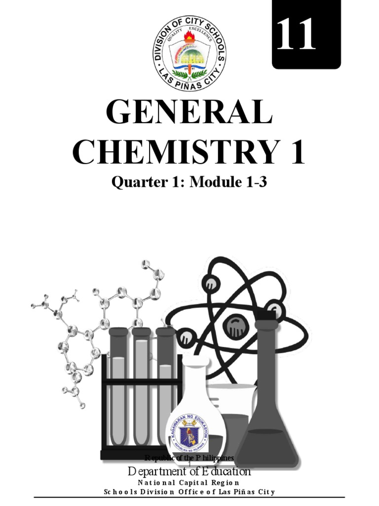 Validated ADM GENERAL CHEMISTRY 1 MODULE 1 3 FIRST QUARTER | PDF | Mole ...