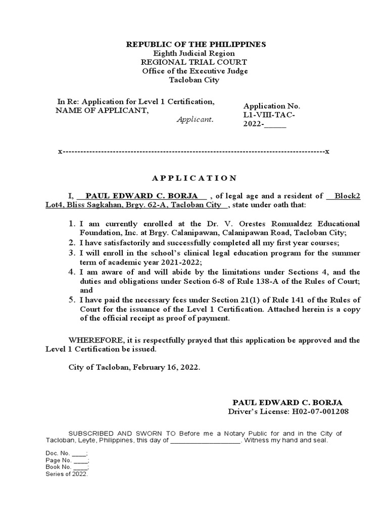 Level 1 Clep-Lsp Application | PDF | Finance & Money Management | Law
