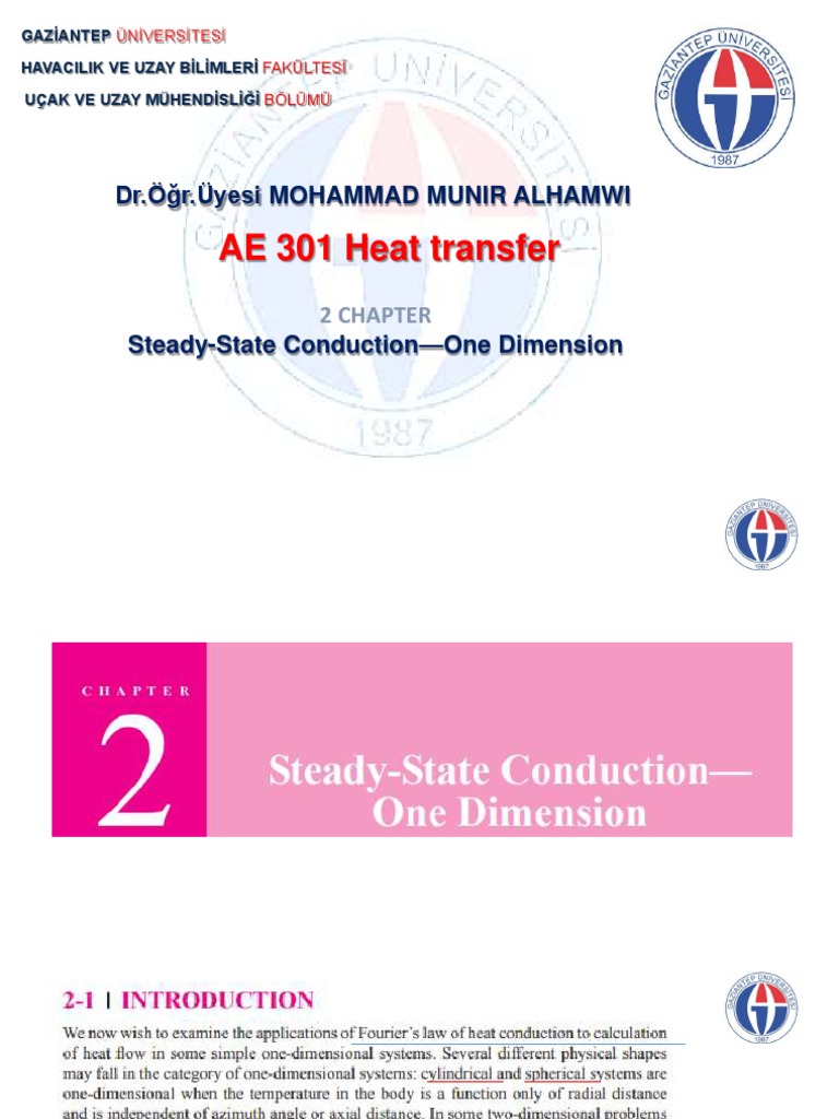 CH 2-2 | PDF | Thermal Insulation | Heat Transfer