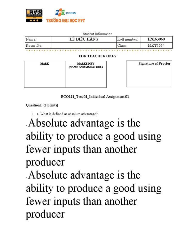 ECO121 Test 01: Key Concepts and Cases | PDF | Gross Domestic Product ...
