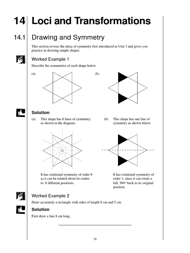Geometry and Symmetry Transformations | PDF | Triangle | Rectangle