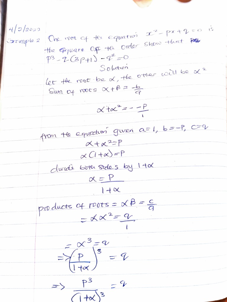 Cubic equation solver | PDF